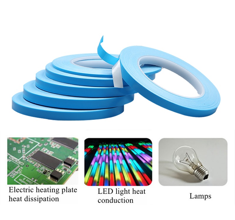 Double Side Adhesive Electrically Insulated Thermal Conductive Tape for ...